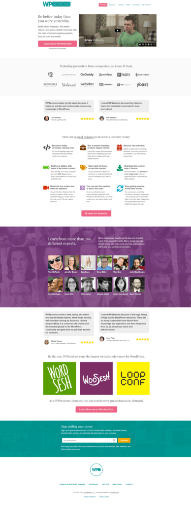 WPSessions - WordPress Examples