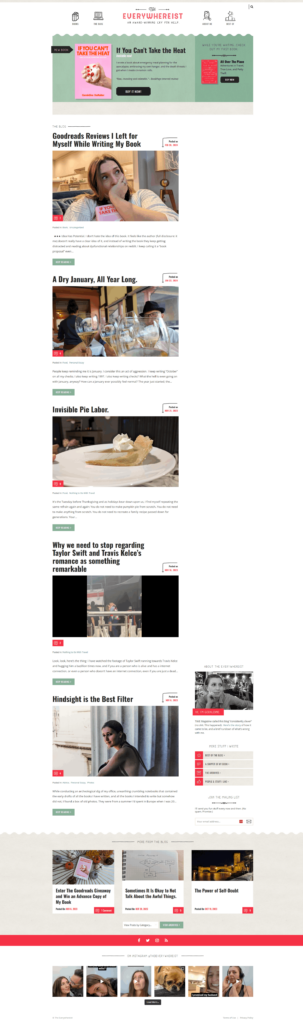 The Everywhereist - WordPress Examples